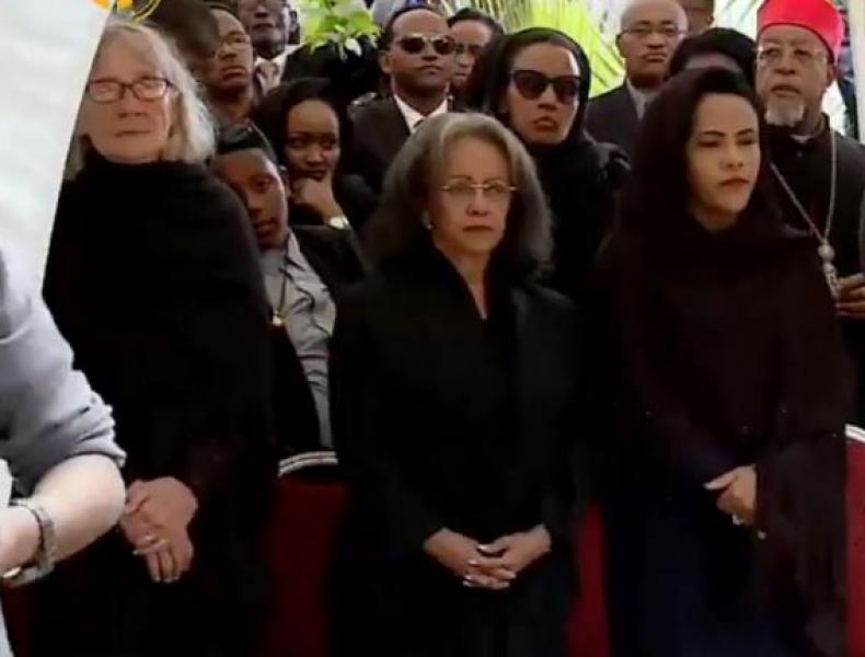 Funeral service for former Ethiopian President Negasso Gidada - Live