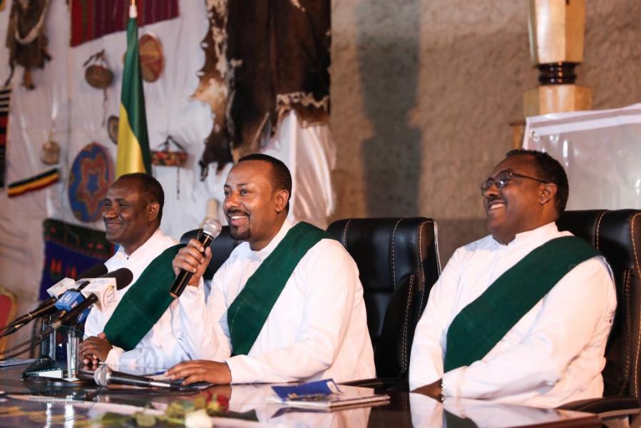 PM Abiy Ahmed holds town hall meeting in Dessie, Wollo, northern Ethiopia